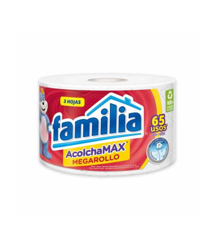 Papel Higiénico Familia Megarrollo 30 Mts Unidad/Pcx48Rll – GLOBAL ...